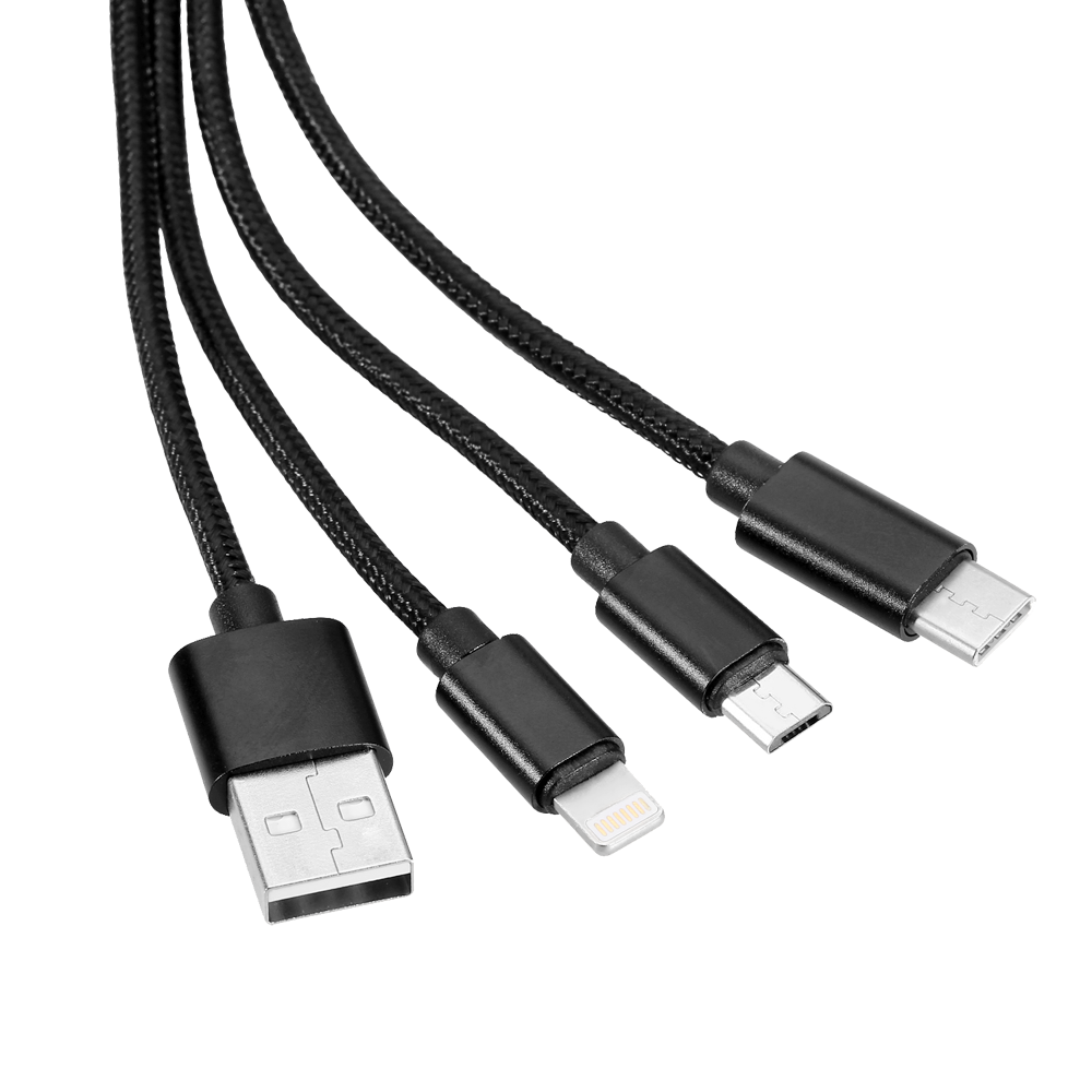 Elk Grove 4 in1 Charging Cables with USB Tip - CBL24 | SunJoy Group, Inc.