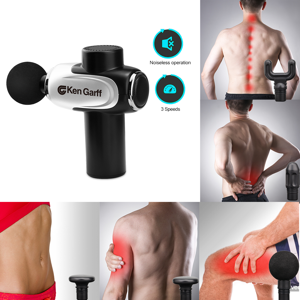 Garlock Massage Gun and Bluetooth Speaker - MG03 | SunJoy Group, Inc.