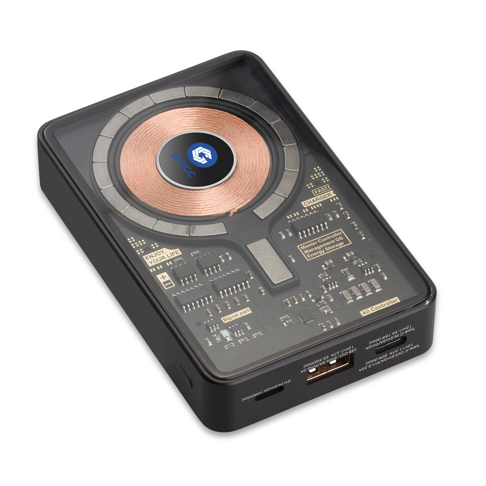 Lucid Transparent MagSafe Power Bank - PWB355 | SunJoy Group, Inc.