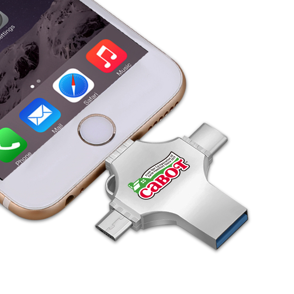 Cicero 3 Way Metal USB - SJUSB0269 | SunJoy Group, Inc.