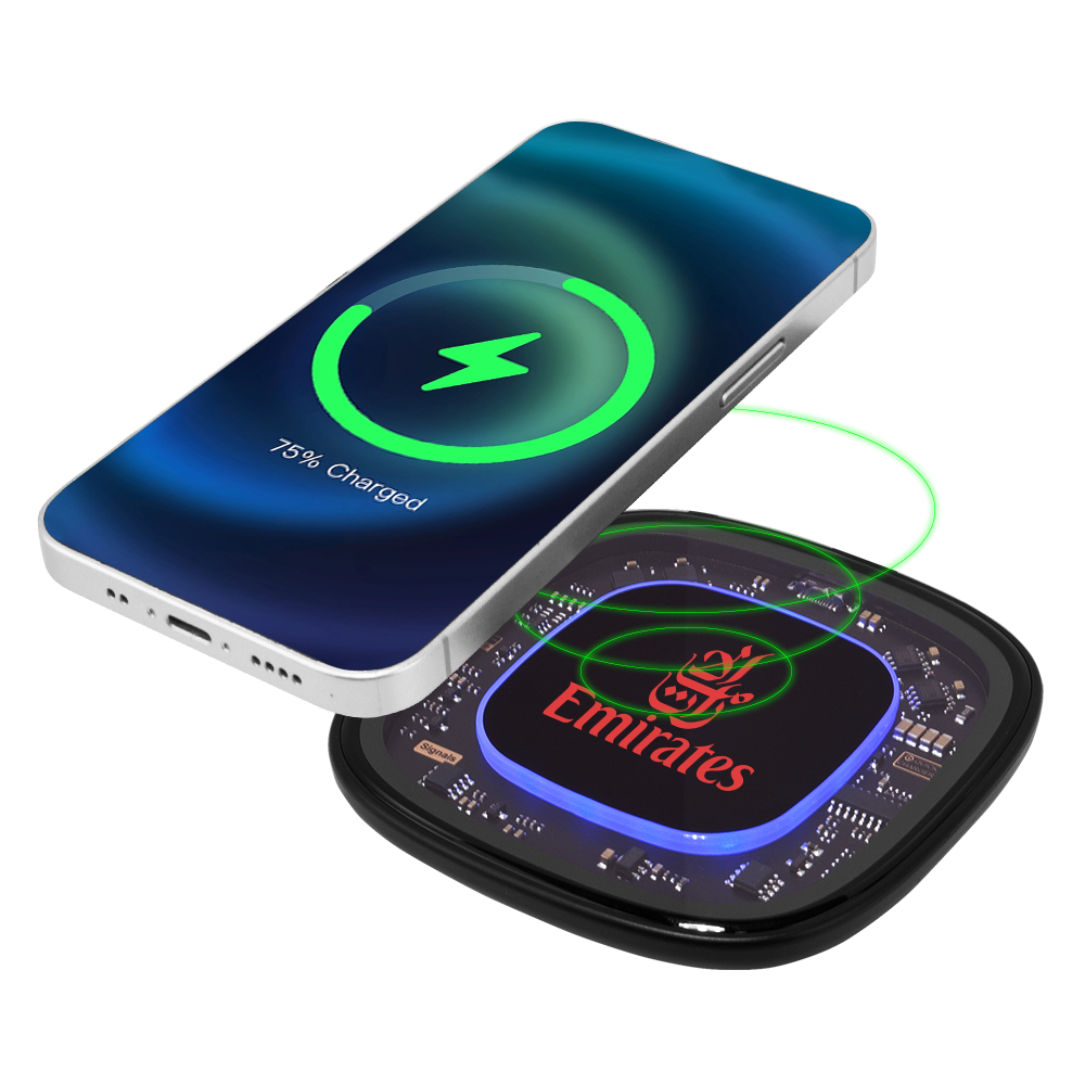 Springfield Clear Charger with Blue Halo LED Ring - WSC171 | SunJoy ...