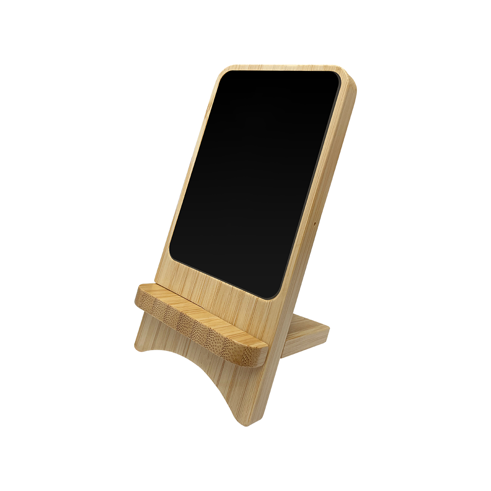 Aurora Light-up Bamboo Wireless Charger Stand - WSC195 | SunJoy Group, Inc.