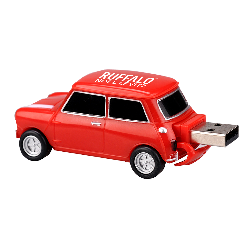 UK Car Shape USB Flash Drive - RED - SJUSB0165 | SunJoy Group, Inc.